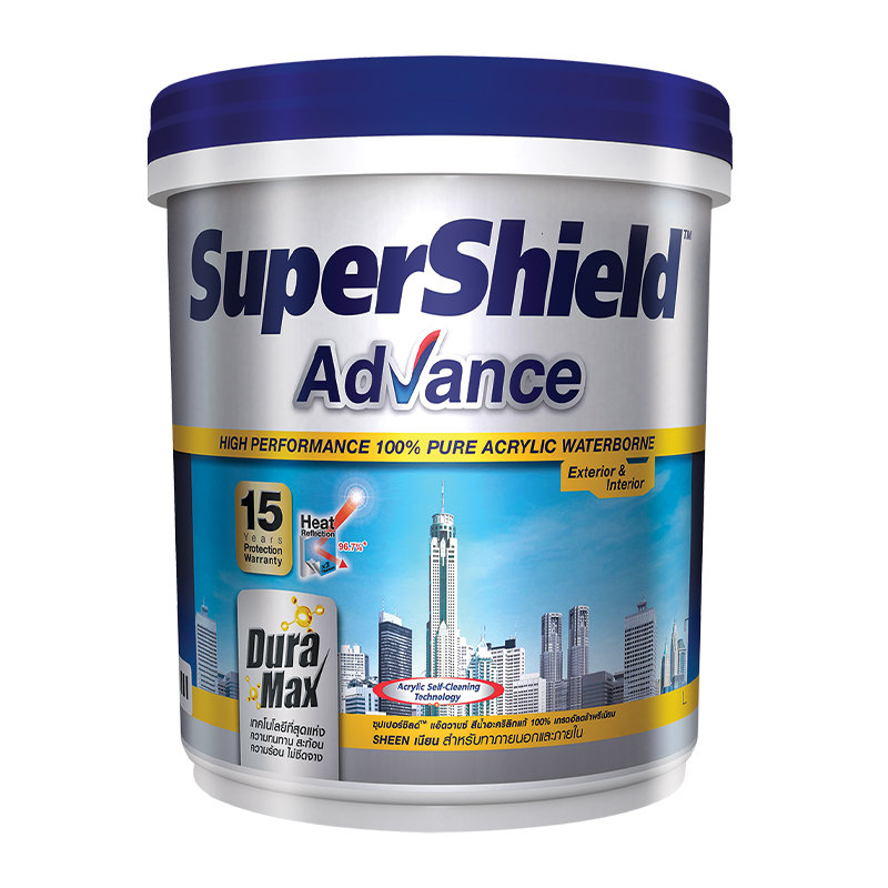 สีรองพื้นปูนใหม่ TOA รุ่น Supershield Advance ขนาด 5 แกลอน สีขาว - home ...