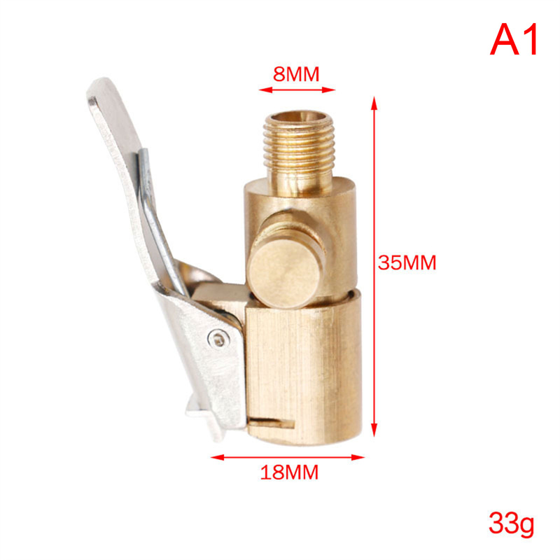 LANG 1 Pcs Car Accessories Car Air Pump Thread Nozzle Adapter Car Pump ...