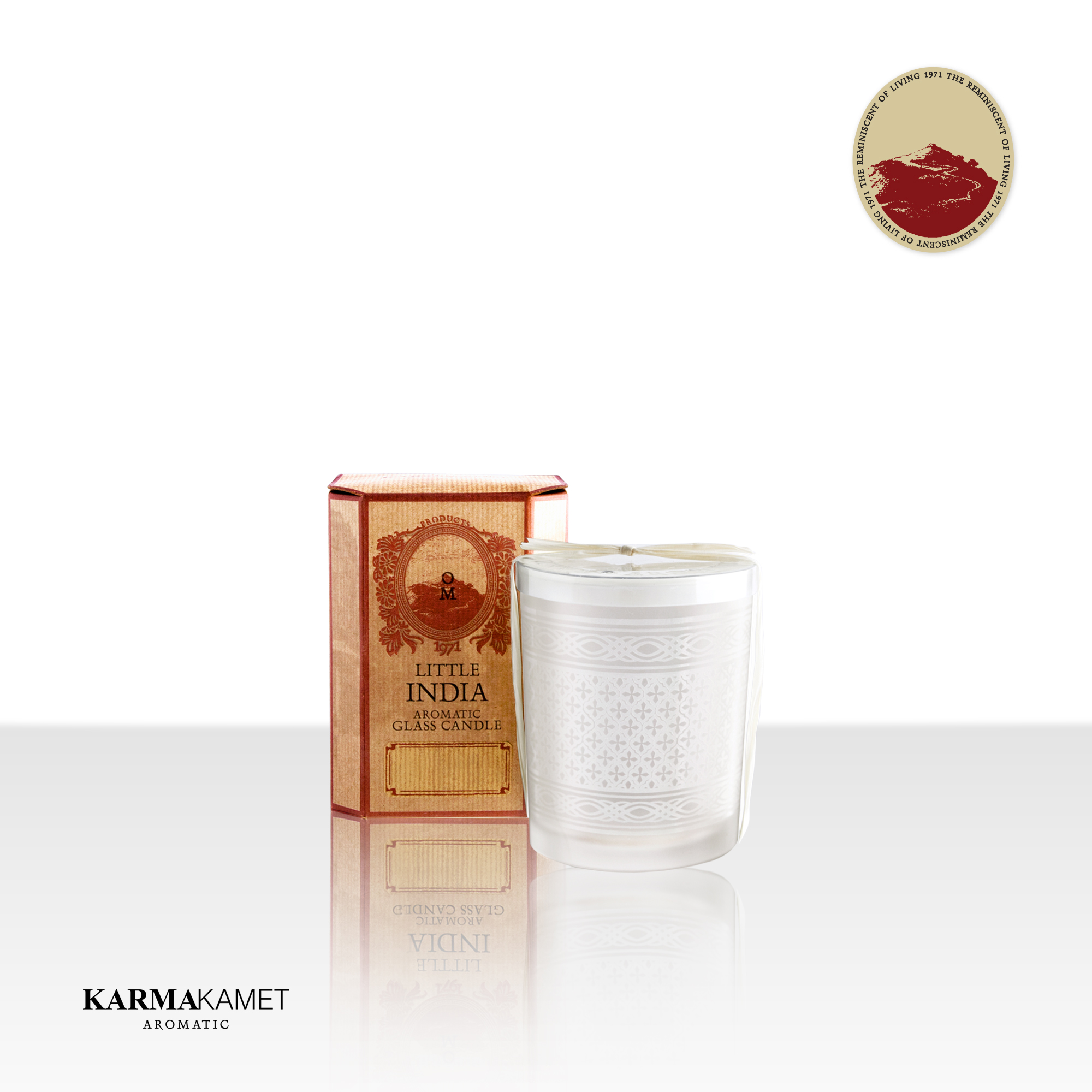 KARMAKAMET Aromatic Petite Glass Candle Set 3 คามาคาเมต เซตเทียนหอมขนาด ...