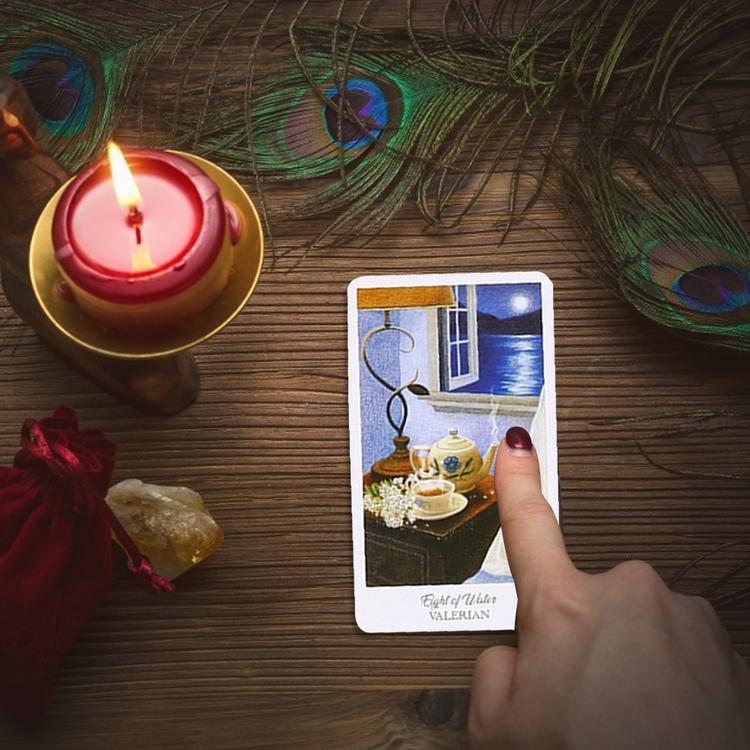 New Tarot Cards Oracles Deck Mysterious Divination Tarot Deck For Women Girls Oracles Cards ...