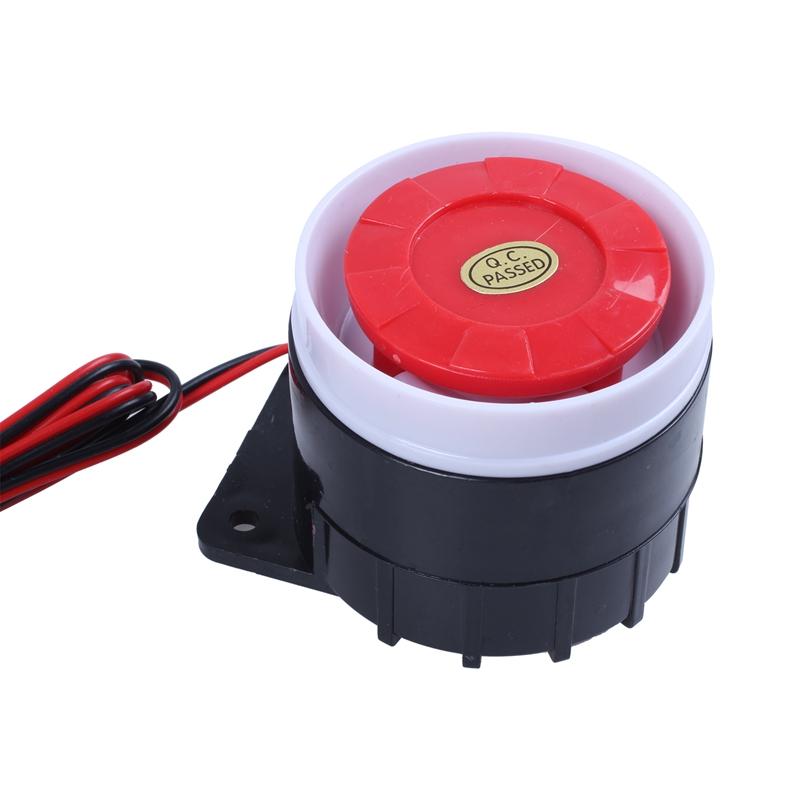 Wired Mini Siren for Home Security Alarm System Horn Siren 120dB 12V ...