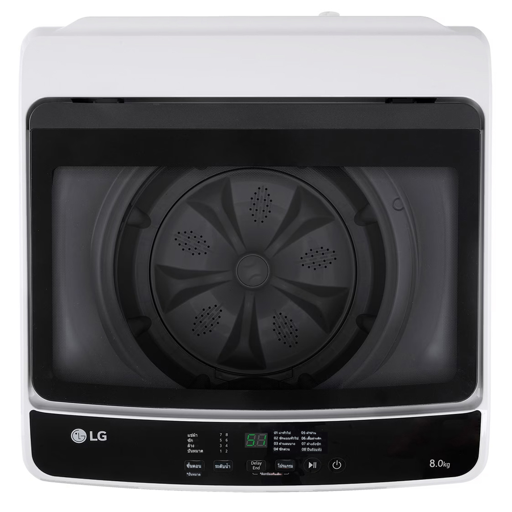 LG เครื่องซักผ้าฝาบน ขนาด 8 KG. รุ่น T2108NT1W สีขาว - Dpoint Premiere ...