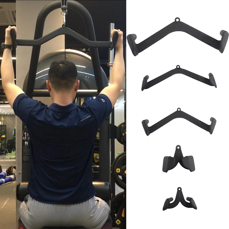 บาร์สำหรับดึงกล้ามเนื้อหลังและแขน Grip Handle Power Grips Cable Machine ...