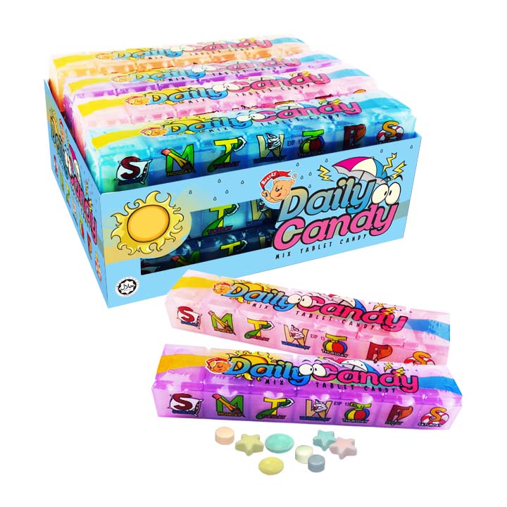 เดย์ลี่ ลูกอมอัดเม็ดกลิ่นผลไม้ 1ชิ้น / Beardy Daily Mix Fruit | Lazada ...