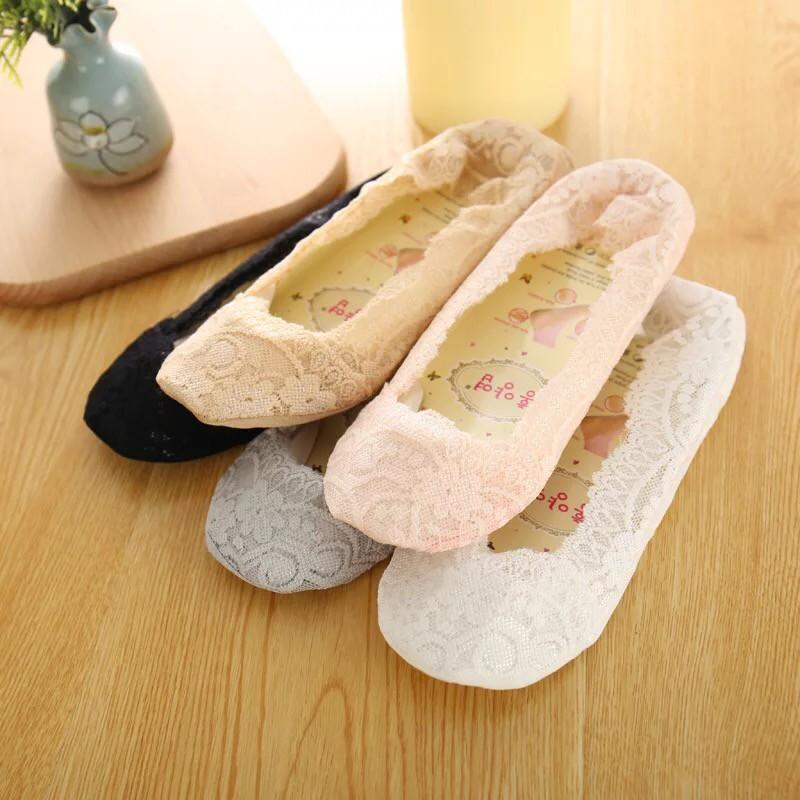 TOPLIST ถุงเท้าระบายลูกไม้ สีสันสดใส สีพาลเทล (TL-N136) - TOPLIST ...