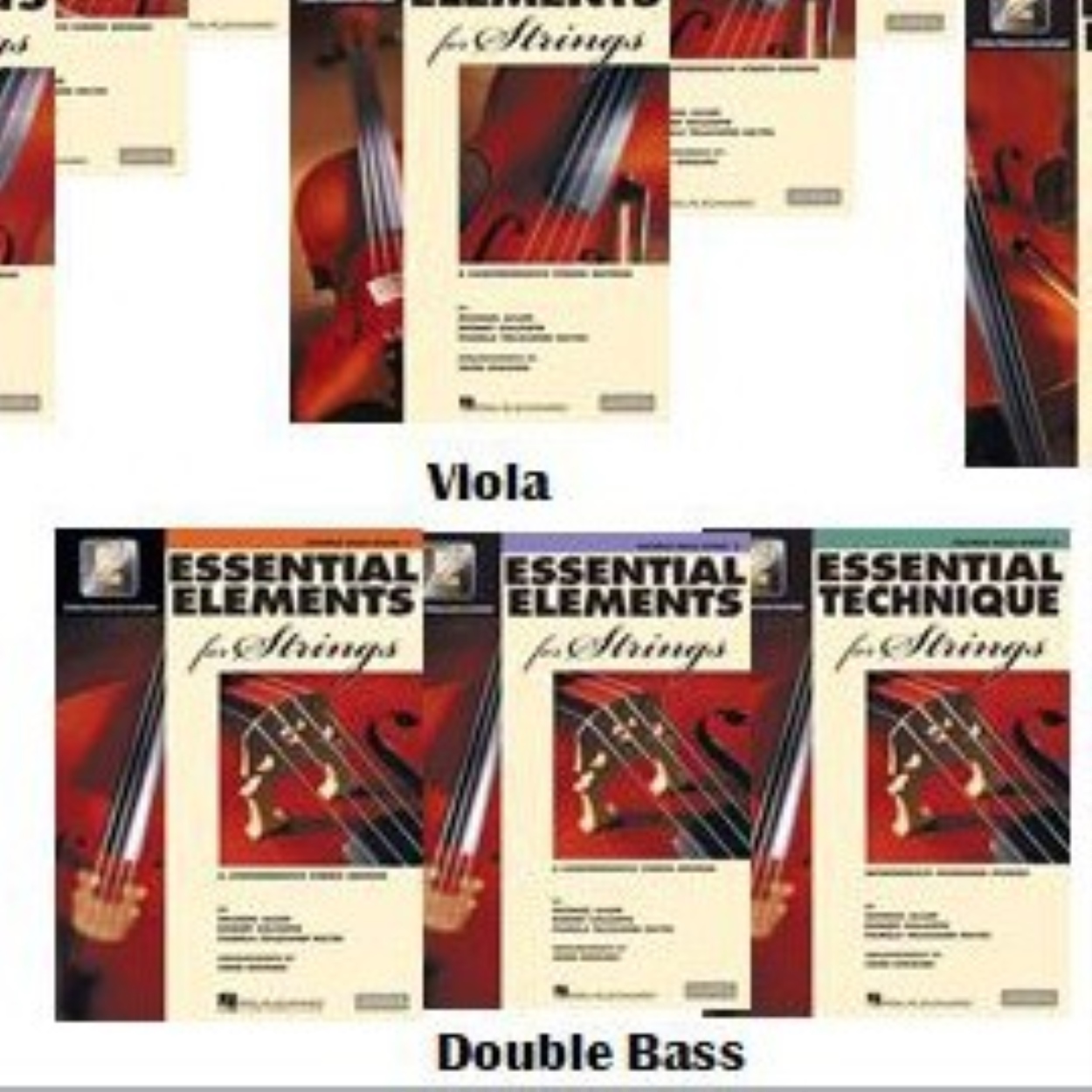 New 2023 หนังสือ Essential Elements Violin Cello Viola Double Bass เล่ม ...