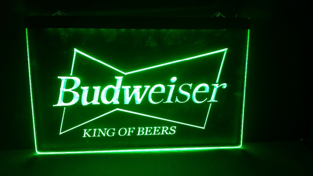 Budweiser Beer Bar Pub Club 3d Signs Led Neon Sig Th