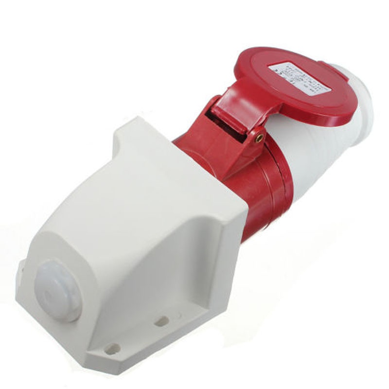 [yunhaoshankui] 16 Amp 5 pin Plug & Socket Weatherproof IP44 3 Phase ...