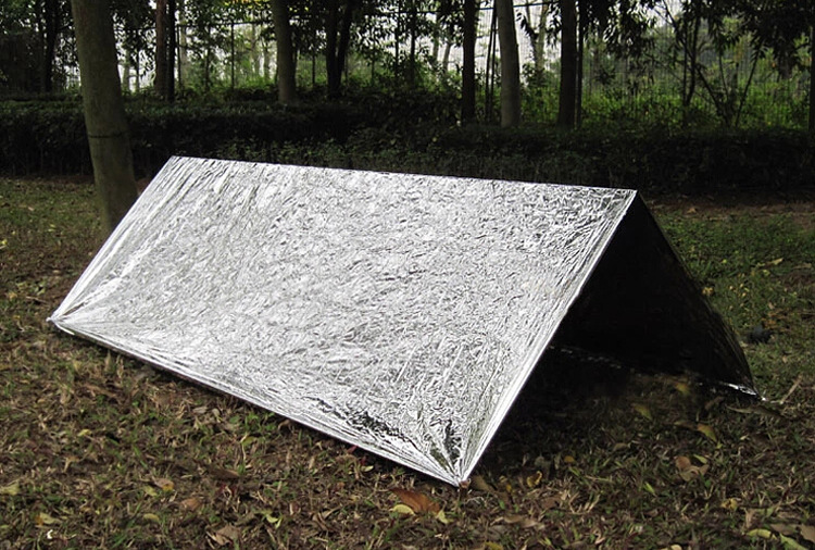 Emergency thermal blanket outdoor waterproof survival blanket aluminum ...