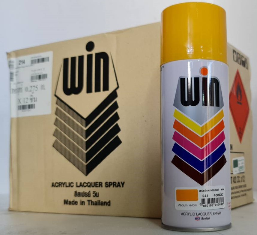 TOA [ยกโหล] สีเปรย์สำหรับงานอเนกประสงค์ Spray WIN สเปรย์ วิน ขนาด 400 ...