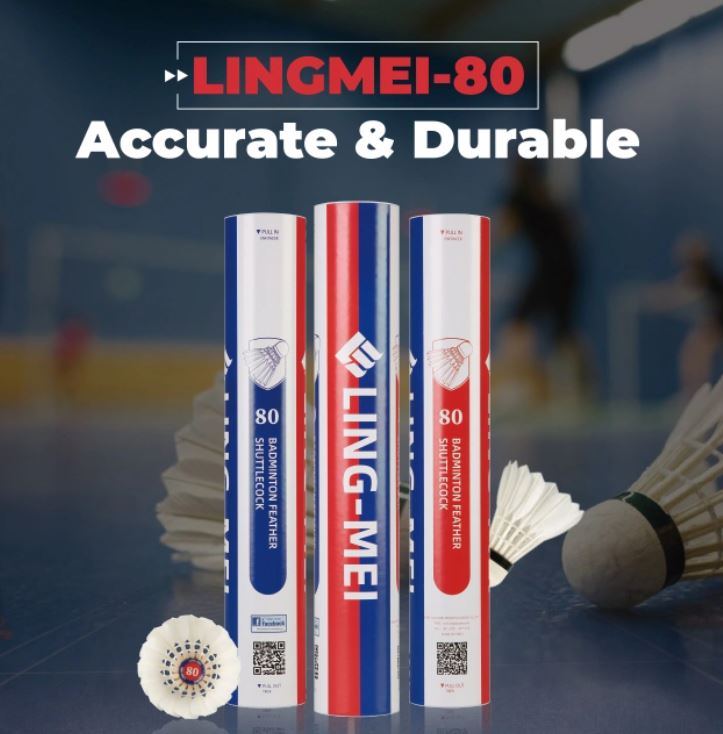 LING-MEI รุ่น 80 สปีด 75 ลูกแบดมินตัน | Lazada.co.th