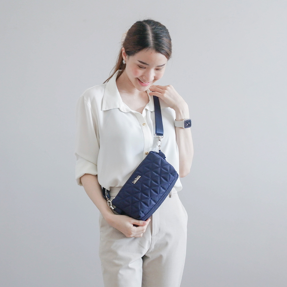 [Pre-order] Hadara ครอสบอดี้ รุ่น Ch.68 ไซส์ S ช่องจัดเก็บ 20 ช่อง ...