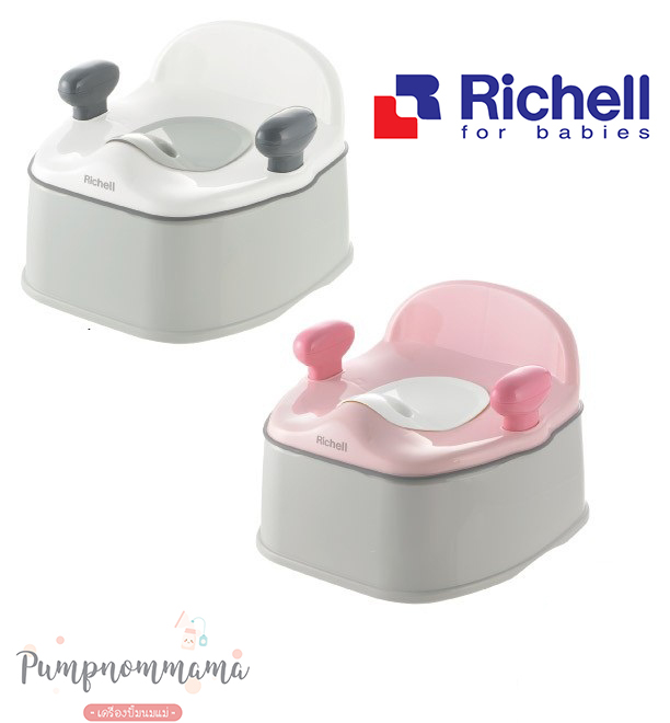 Richell กระโถน 3 สเต็ปรุ่นใหม่ (Pottis step and Potty) กระโถนสเต็ป ปรับ ...