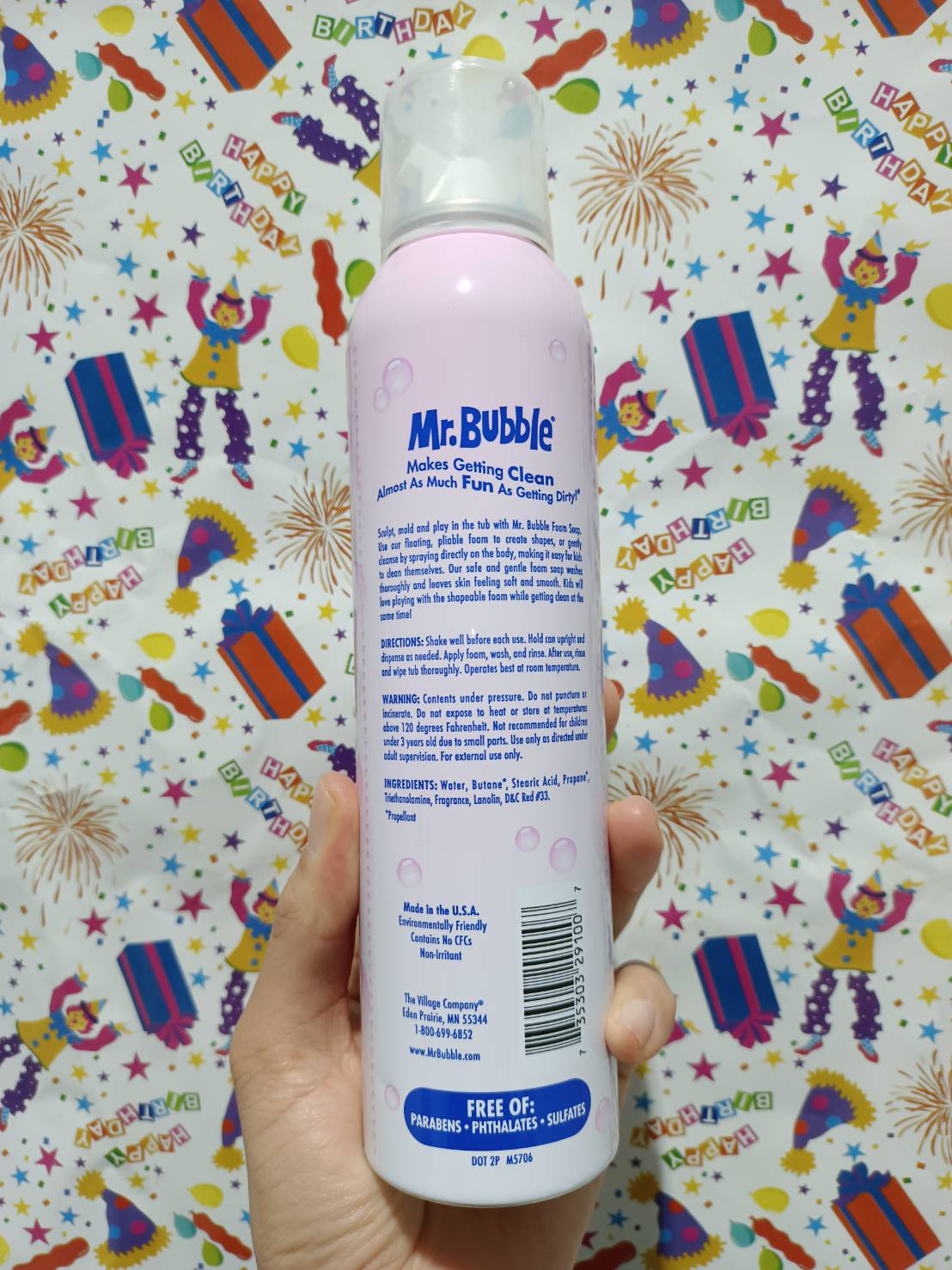 โฟมปั้น Mr.bubble Foam Soap กลิ่น cotton candy จำนวน 1 ขวด - Fool is ...