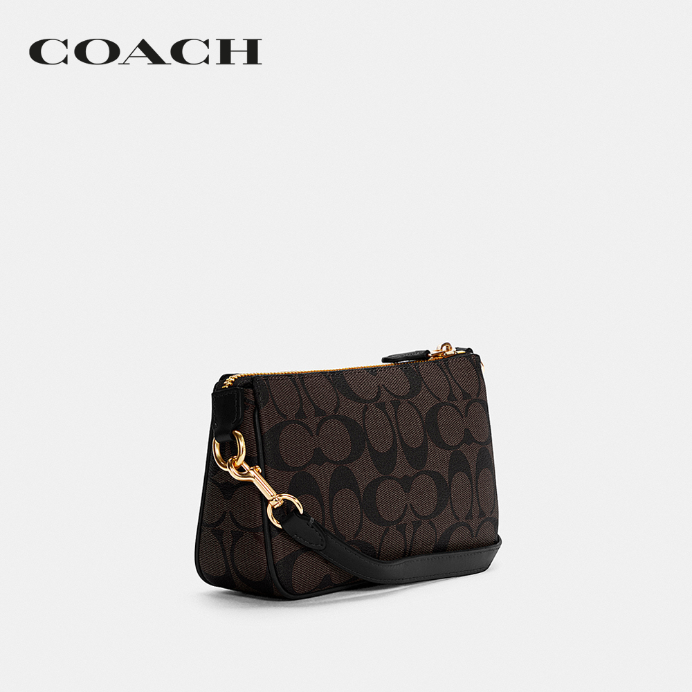 COACH กระเป๋าคล้องมือผู้หญิงรุ่น Nolita 19 In Signature Canvas C3308 ...