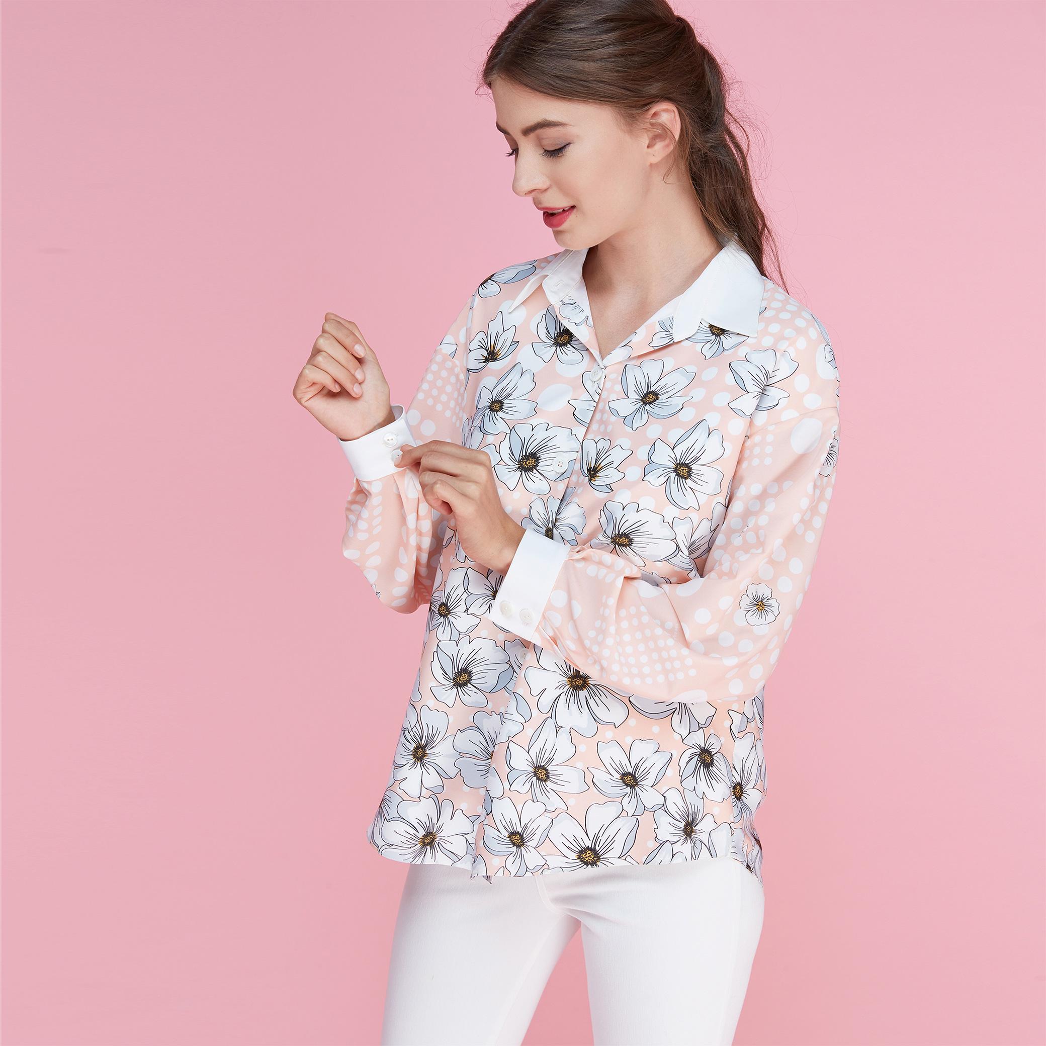 VANNSTOFF Irja Shirt เสื้อแขนยาวที่มาพร้อมกับผ้าลาย Original ของ Vannstoff - VANNSTOFF - ThaiPick