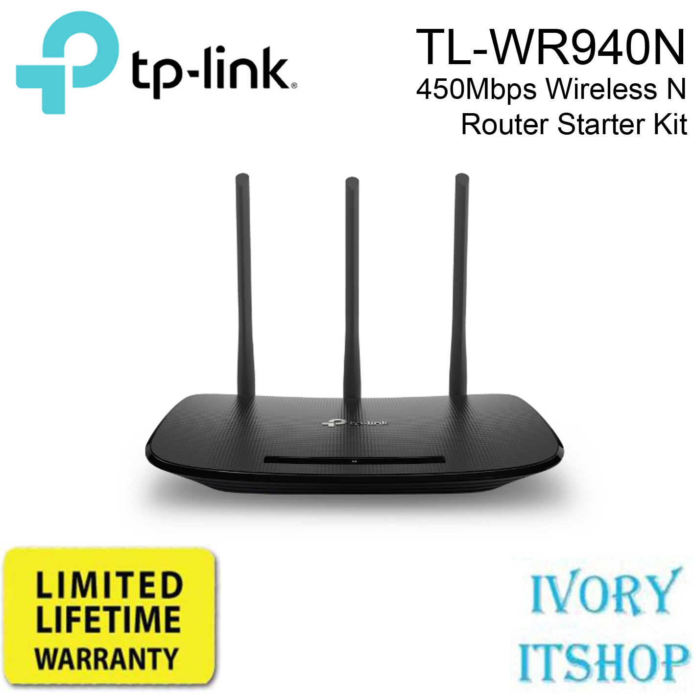 TP-Link TL-WR940N 450Mbps Wireless N Router | Lazada.co.th
