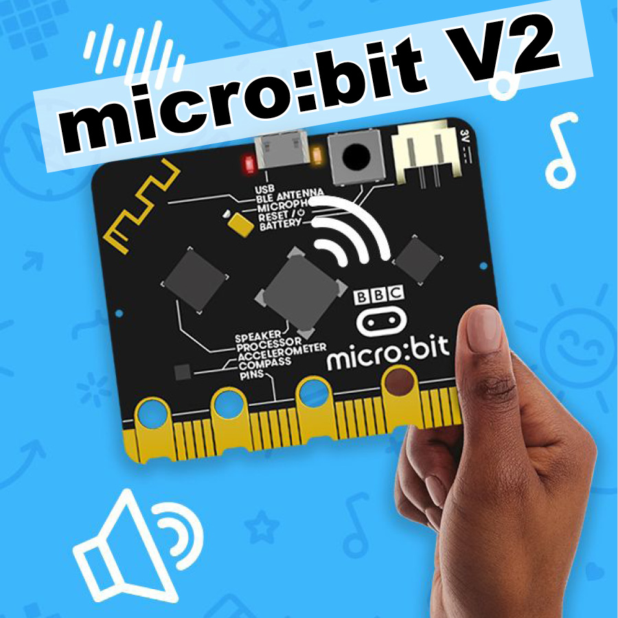 microbit V2.2 ไมโครบิต Official BBC microbit รุ่นใหม่ล่าสุด V2.2 - SCI TRADER - ThaiPick