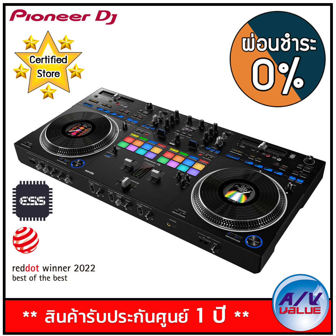 Pioneer DJ เครื่องเล่นดีเจ DDJ-REV7 Scratch-style 2-channel ...