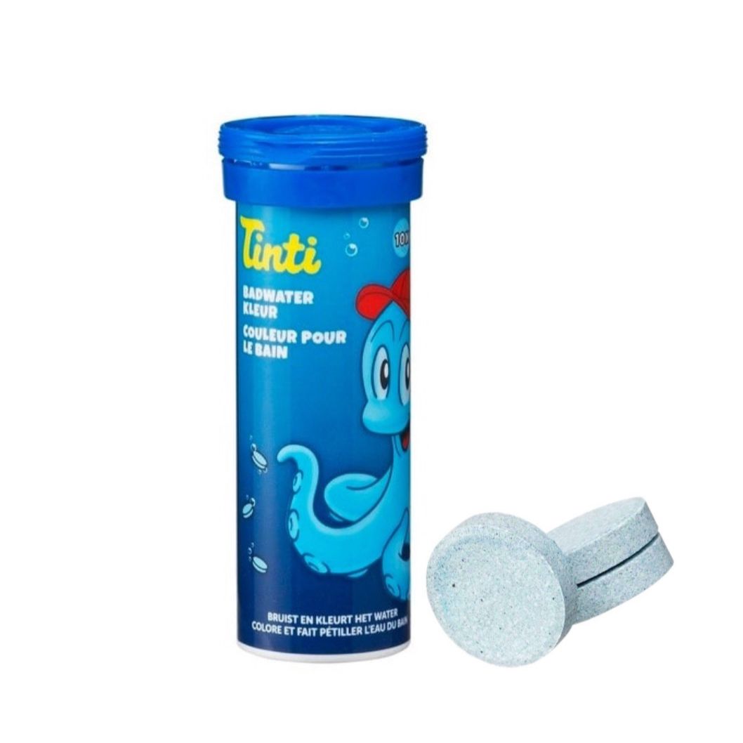 TINTI เม็ดสีอาบน้ำเด็ก เปลี่ยนสีน้ำ (10 เม็ดx4.5 g.) ไร้สารเคมี ผลิตที่ ...
