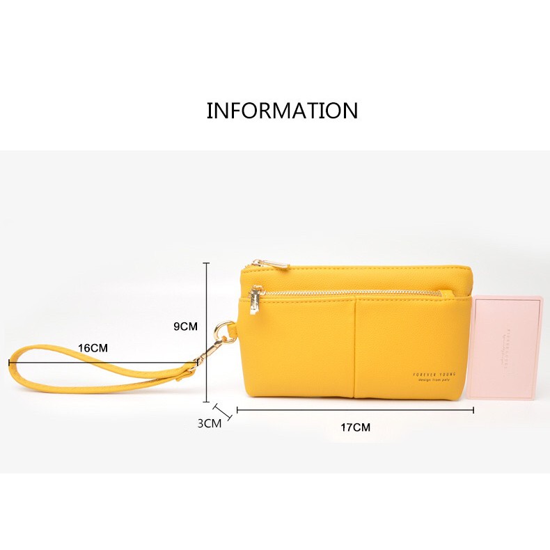 กระเป๋าสตางค์Forever Young????????????กระเป๋าข้อมือ คล้องมือไซส์ ...