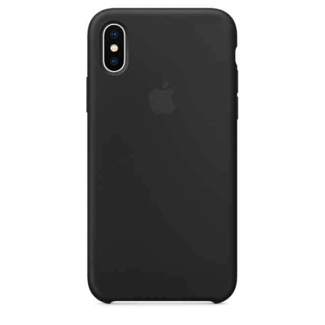 Apple iPhone X Silicone Case Black (เคสโทรศัพท์) หาส่วนลด