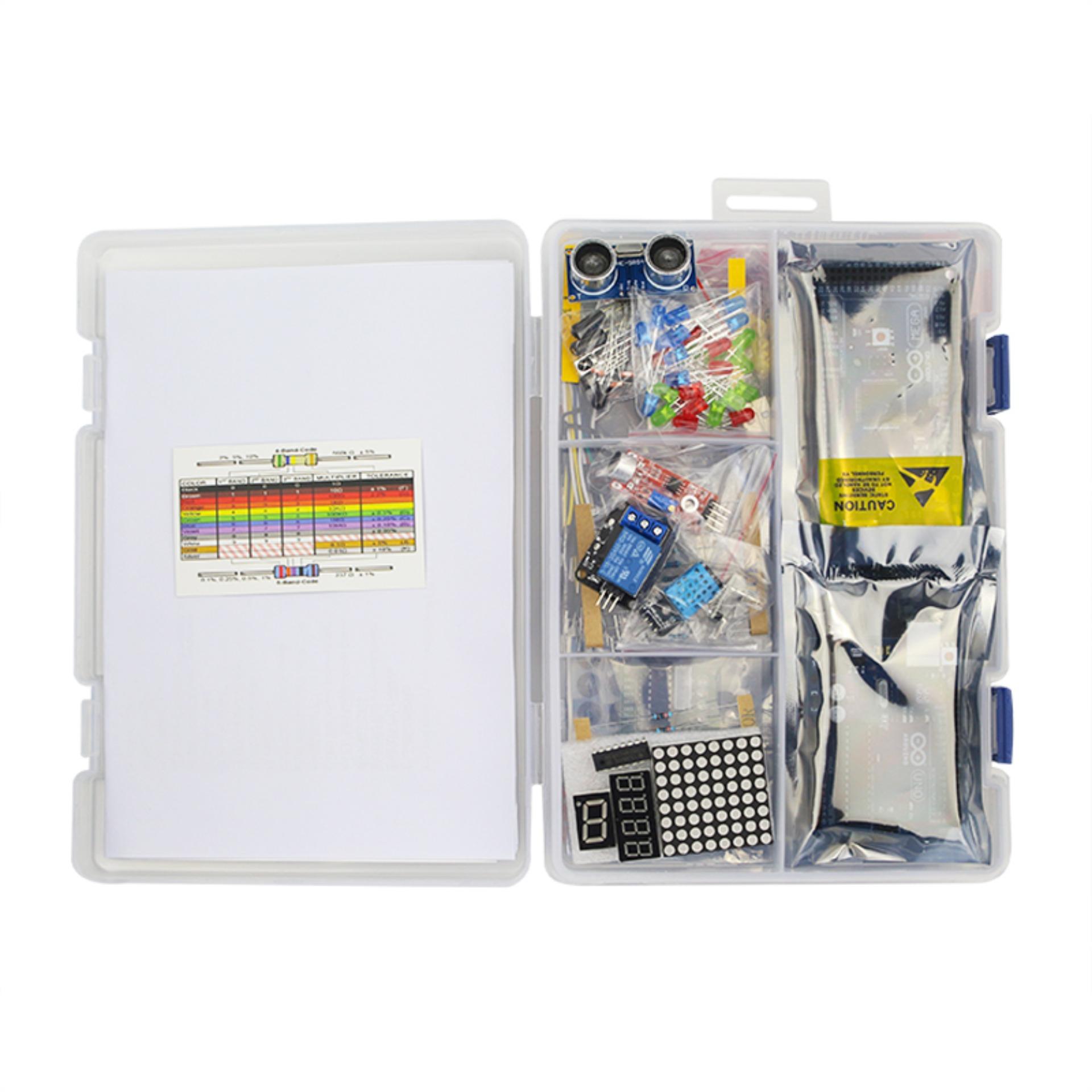 ชุดเรียนรู้ Arduino Learning Suite Kit UNO R3 + Mega 2560 พร้อมกล่อง ...