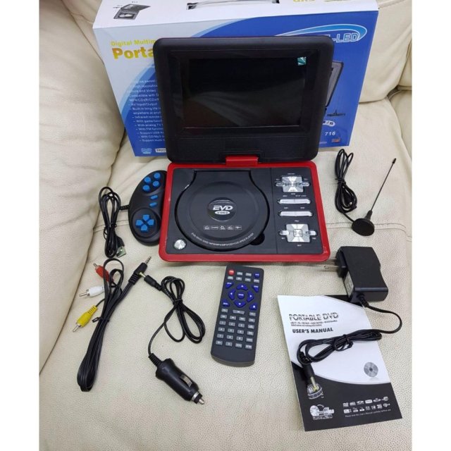 ซื้อ EVD 716/769 เครื่องเล่น DVD พกพา ขนาดเครือง 7.8นิ้ว หาส่วนลด