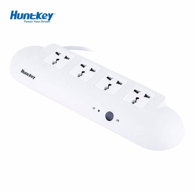 รีวิว Huntkey รางปลั๊กไฟสำหรับ TV 4 ช่อง ยาว 1.2 เมตร รุ่น SZK406-1.2M