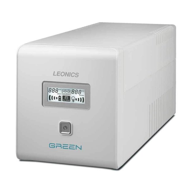 ราคาตอนนี้ LEONICS เครื่องสำรองไฟฟ้า UPS GREEN-1200V 1200VA / 600W