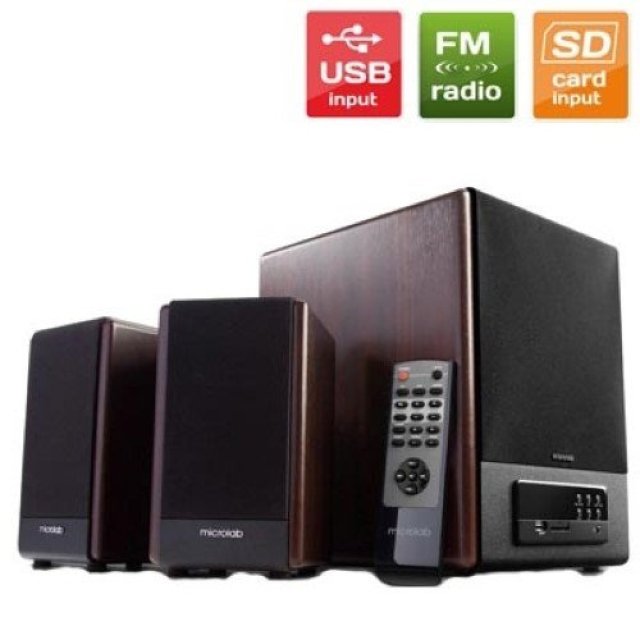 ราคาล่าสุด Microlab ลำโพง รุ่น FC530U (สีดำ) ประกันศูนย์