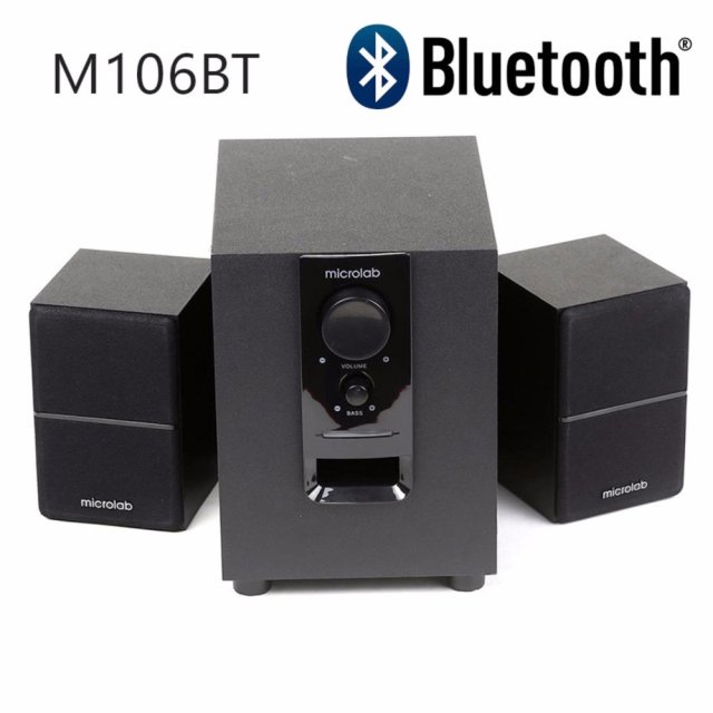 มีขาย Microlab M106BT ลำโพงบลูทูธคุณภาพ wireless Bluetooth 4.0 Microlab M 106 BT