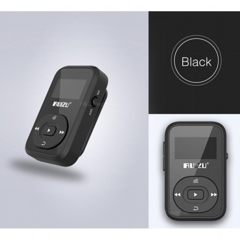 MINI Original RUIZU X26 คลิปบลูทูธ MP3 Player 8 กิกะไบต์กีฬา Bluetooth ...