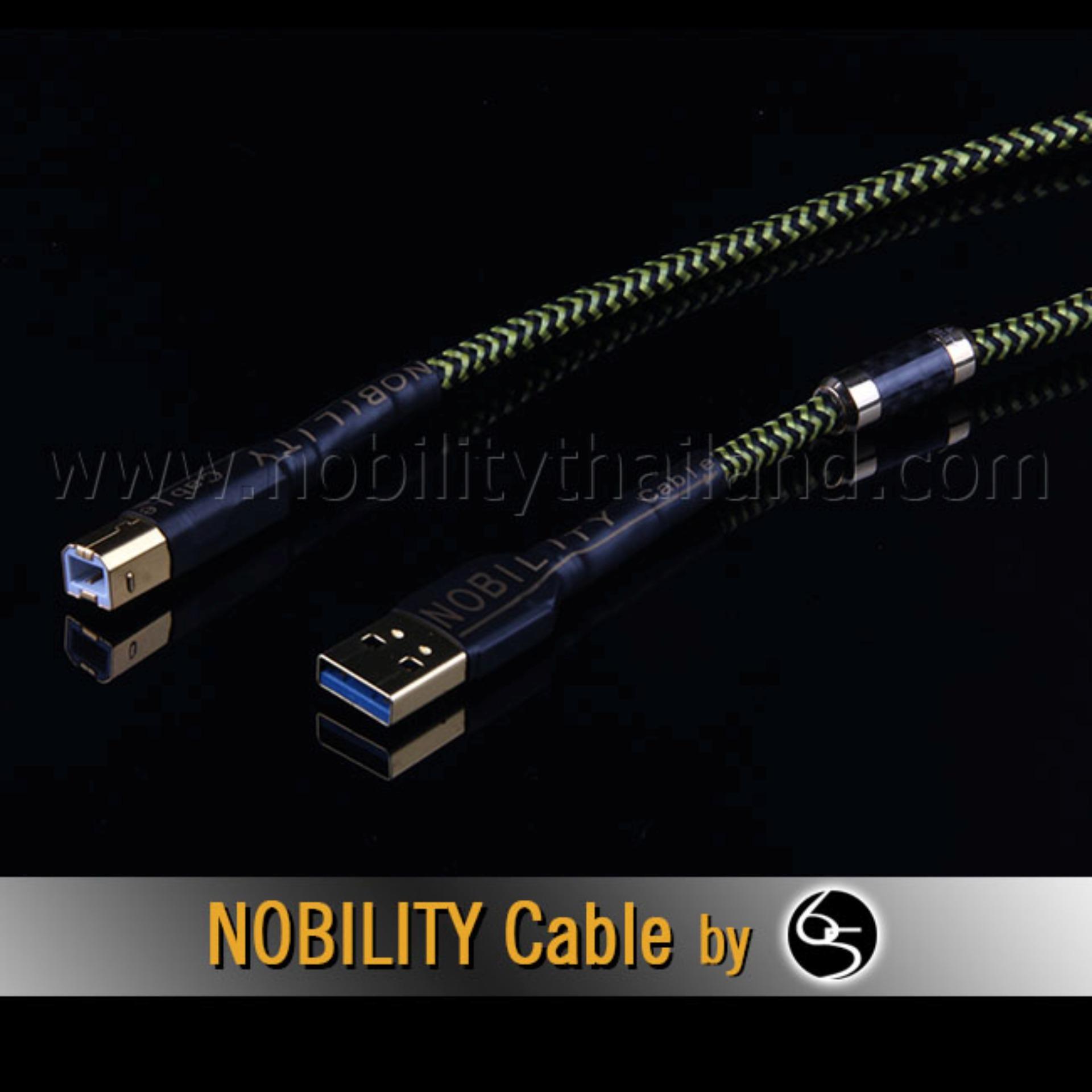 Nobility USB Cable รุ่น Eagle E-280US ทองแดง 6N + Silver-Plated (USB A ...