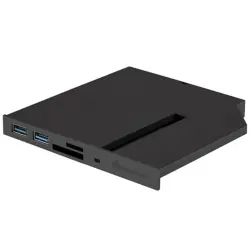 SilverStone Slim Optical Bay Front Panel with 2xUSB 3.0 Card Reader and ...