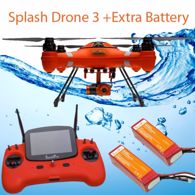 ตรวจสอบราคา Swellpro Splash Drone 3 รุ่น Auto โดนถ่ายภาพ 4K กันน้ำ ลง ...