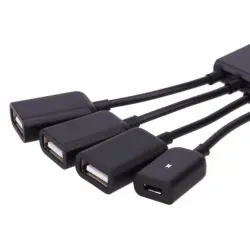 Type-C OTG 4 in 1 USB 3.1 Hub Adapter Extension Charging Host OTG USB ...