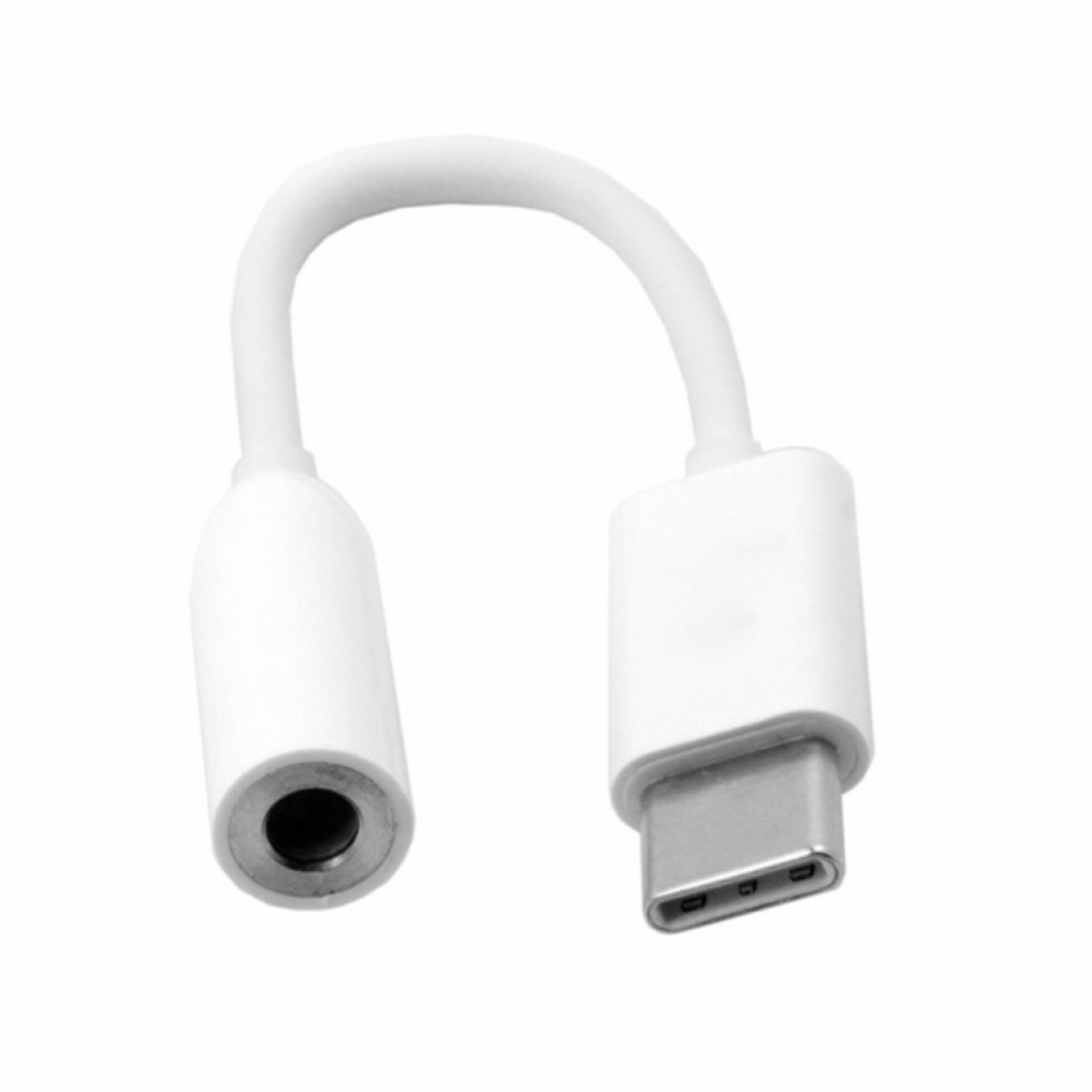 USB Type C to Jack 3.5 mm Headphone Jack Adapter อะแดปเตอร์ USB-C ...