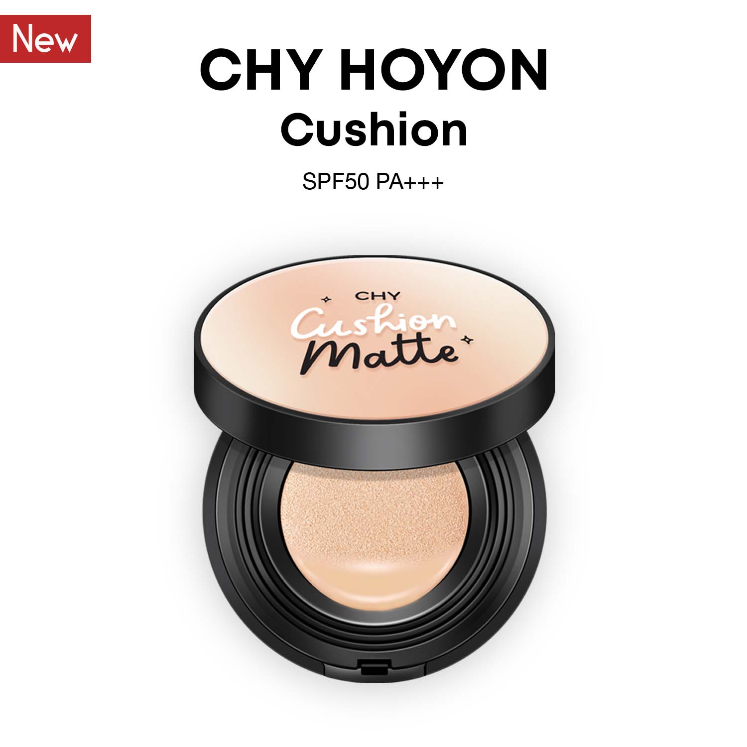 CHY CUSHION MATTE BY HOYON คุชชั่นchy คุมมัน ติดทนทั้งวัน หน้าไม่มีดรอป ...