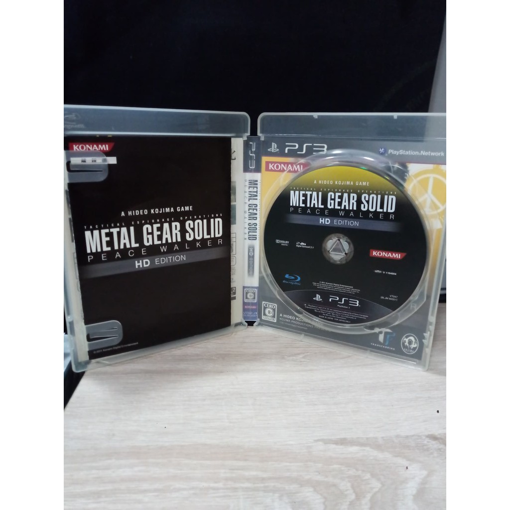 แผ่นแท้ [PS3] Metal Gear Solid: Peace Walker - HD Edition (Japan) (BLJM ...