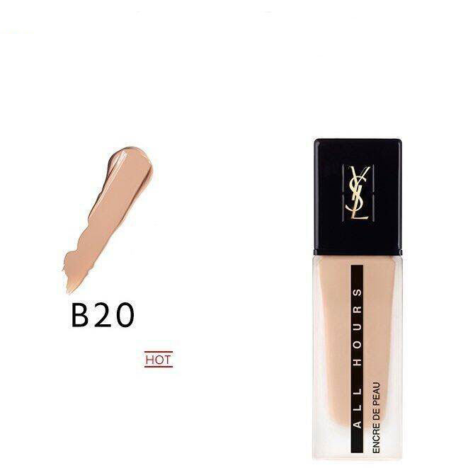 แท้100 YSL Yves Saint Laurent ALL HOURS FOUNDATION ENCRE DE PEAU 25ML - Beautifuls Angel - ThaiPick
