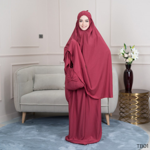 ตะละกง ผ้าละหมาด งานพรีเมี่ยม TB06 - รุสมีนี - ThaiPick