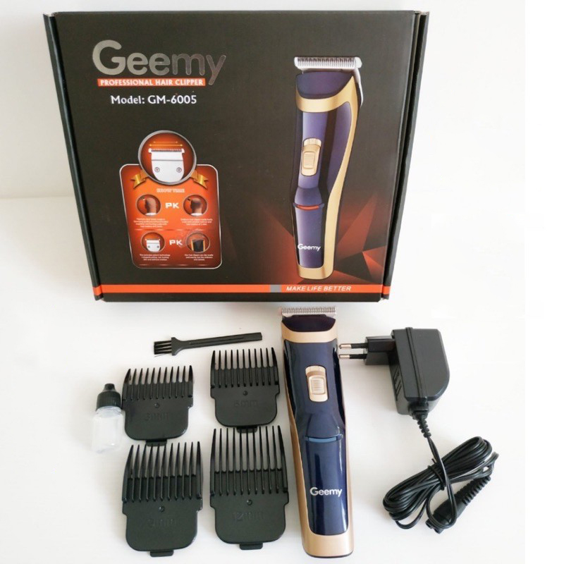 ปัตตาเลี่ยนไร้สาย Geemy Gemei ProGemei แบตตาเลี่ยน แบตเตอร์เลี่ยนไร้สาย ปัตตาเลี่ยนตัดผม ที่ตัด ...