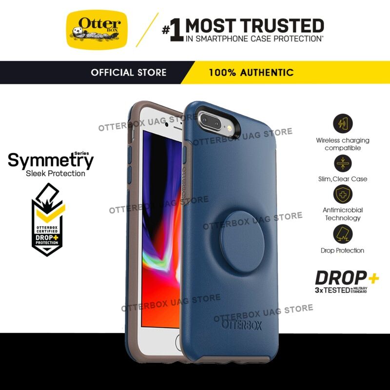 Original OtterBox Otter + Pop Symmetry Series Case สำหรับ iPhone 8 7 ...
