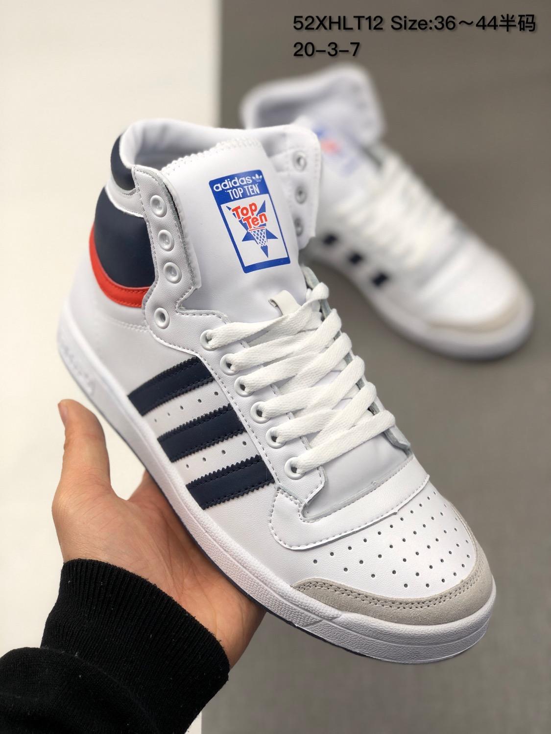 Adidas Top Ten Hi sneakers Men's and women's shoes street Unisex ...