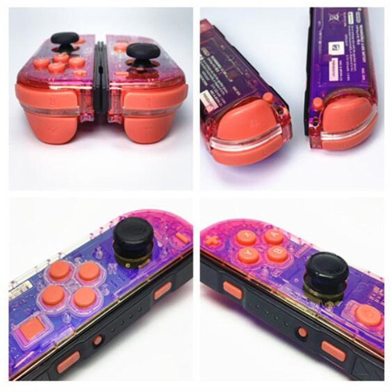 Left Right Blu-ray Gradient Colorful Plastic Housing Cover Case Shell ...