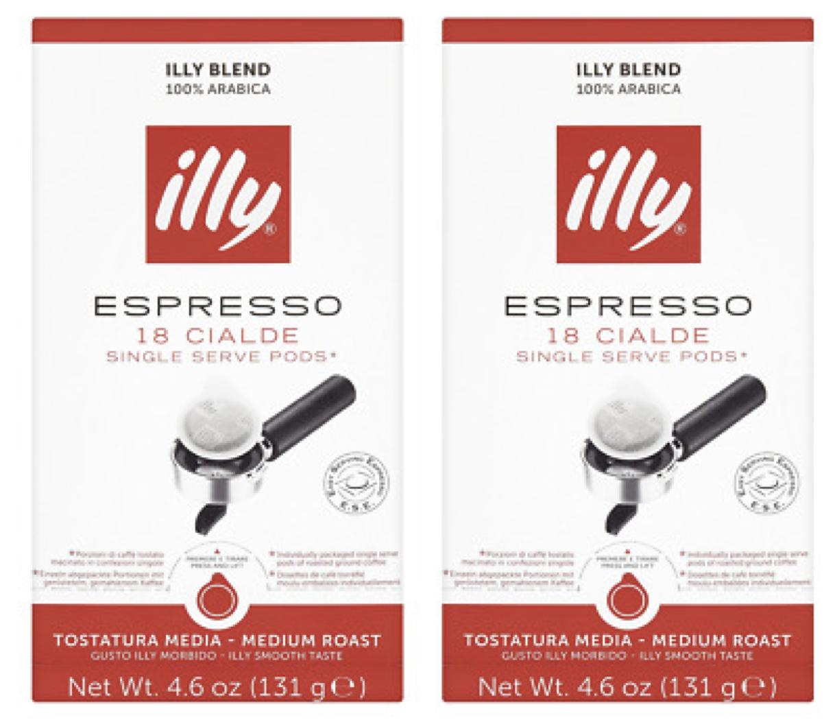 ILLY Espresso Classico ESE pods 100% Arabica อิลลี่ พอด กาแฟคั่วบด ...