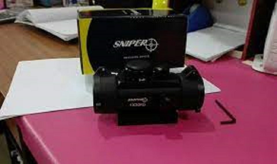 Red dot ยี่ห้อ sniper RD จุดแดง/เขียว ขนาด 1x30 มิลลิเมตร (จับรางขนาด11 ...