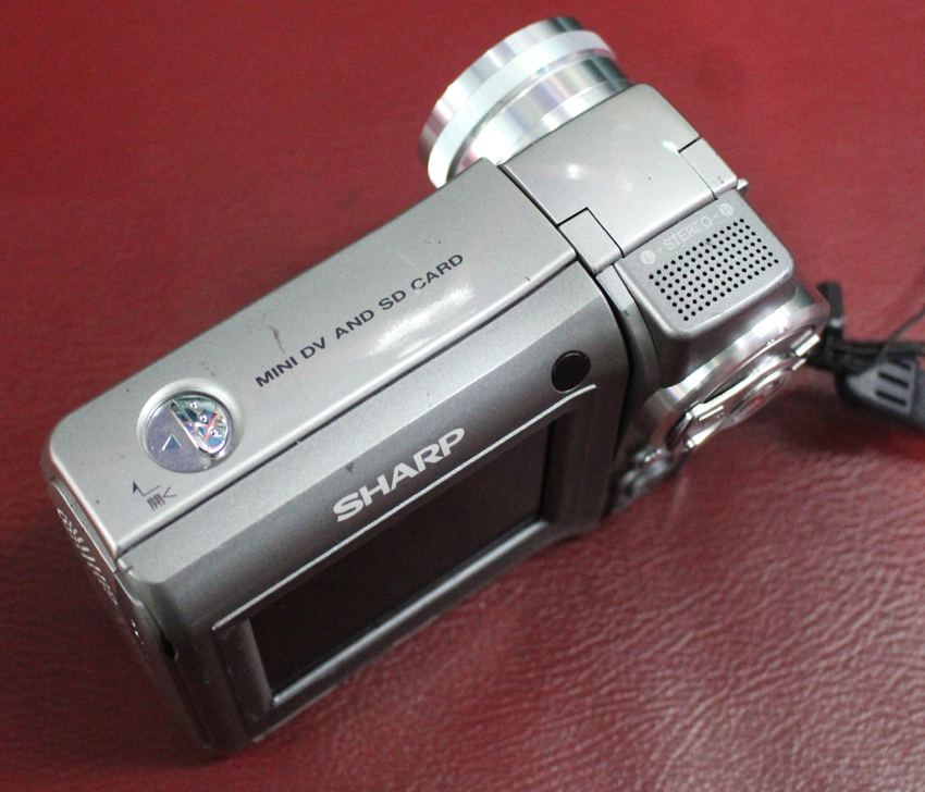 No.35 Sharp VL-MG10 mini dv -ของเสียใช้งานไม่ได้ งานช่าง งานอะไหล่ งานฟร็อป ไม่มีอุปกรณ์ใดๆ ไม่ ...