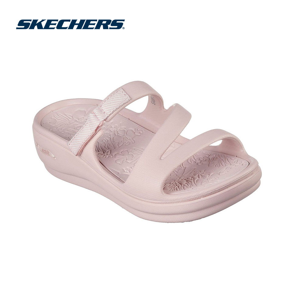 Skechers สเก็ตเชอร์ส รองเท้าแตะผู้หญิง Women Foamies Footsteps Back To ...